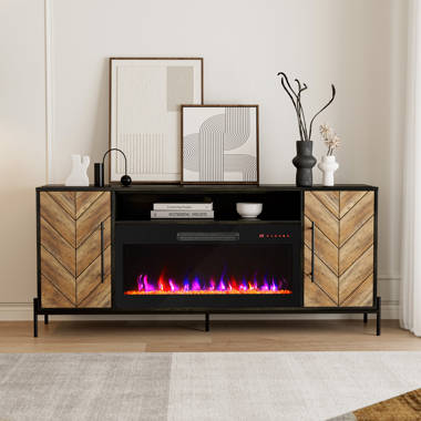 Berkeley electric fireplace tv stand store